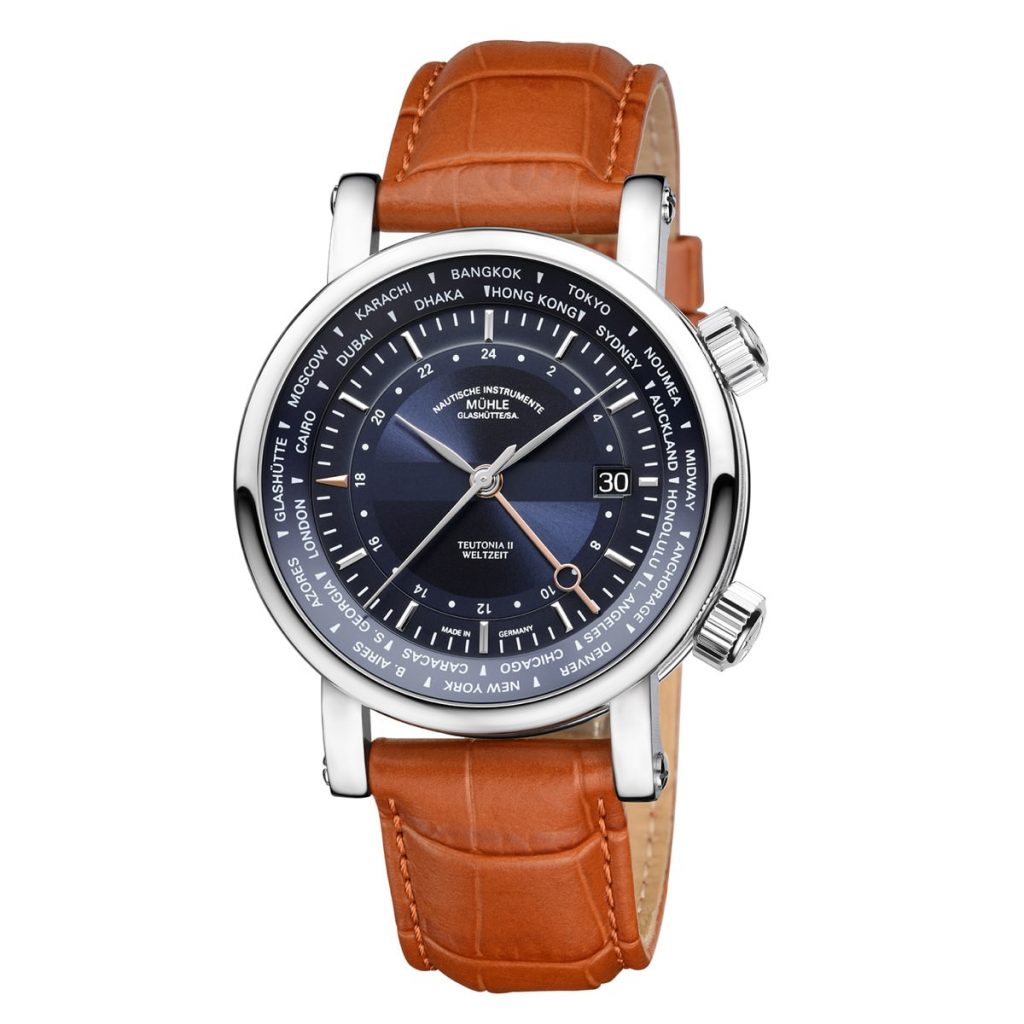 Mühle Glashütte Teutonia II Weltzeit - Juwelier Balser